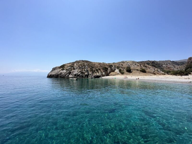 Chania: Menies Beach & Chironisia Bay Cruise with Snorkeling - Starting Off: Comfortable and Flexible Options