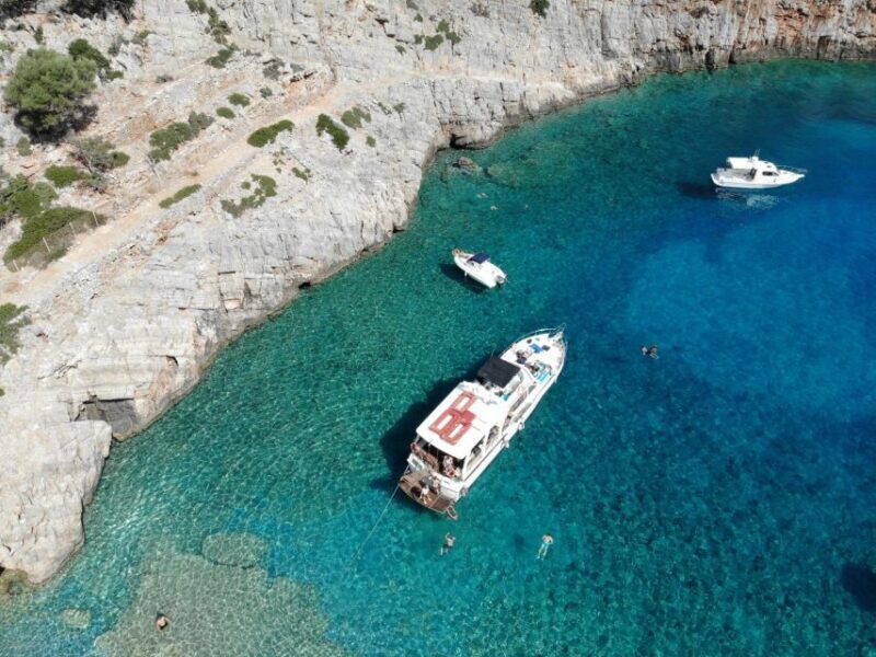 Chania: Menies Beach & Chironisia Bay Cruise with Snorkeling - What’s Included and What to Bring