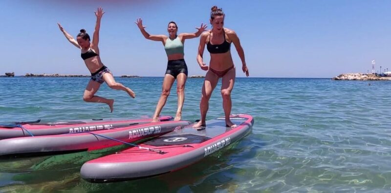 Chania: Morning or Sunset Stand-up Paddleboard Pilates - Key Points