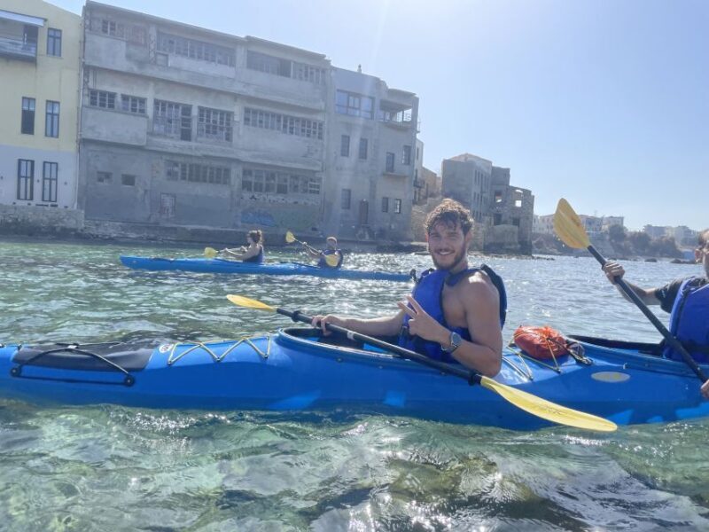 Chania: Morning Sea Kayak Tour Along the Coastline - The Guides: Knowledge, Humor, and Personal Touches