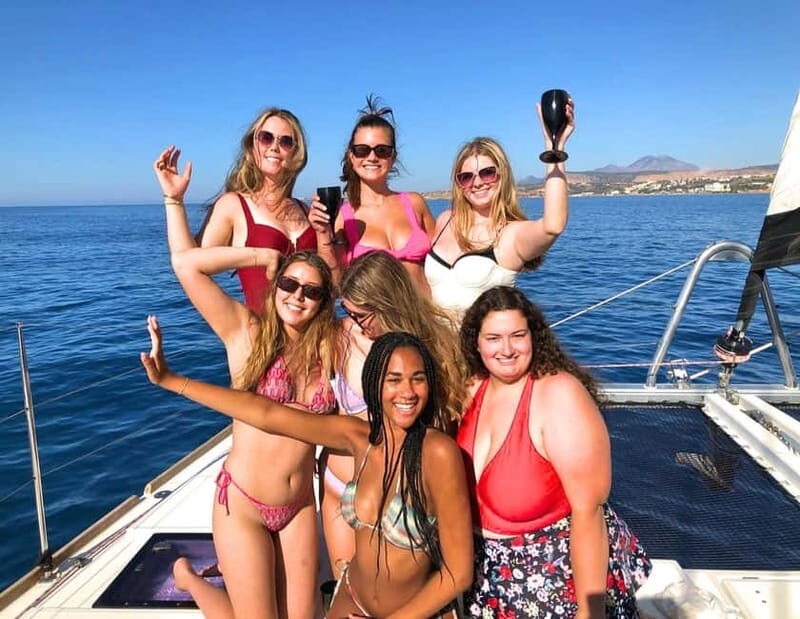 Chania Old Port:Luxury Sunset Catamaran Cruise with Prosecco - Chania Old Port: Luxury Sunset Catamaran Cruise with Prosecco