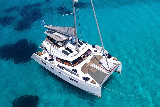 Chania: Private Day Catamaran Cruise with Swimming and Meal - Key Points