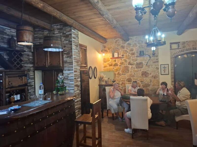 Chania Private Wine Tasting Tour & Theriso Village Visit - Key Points