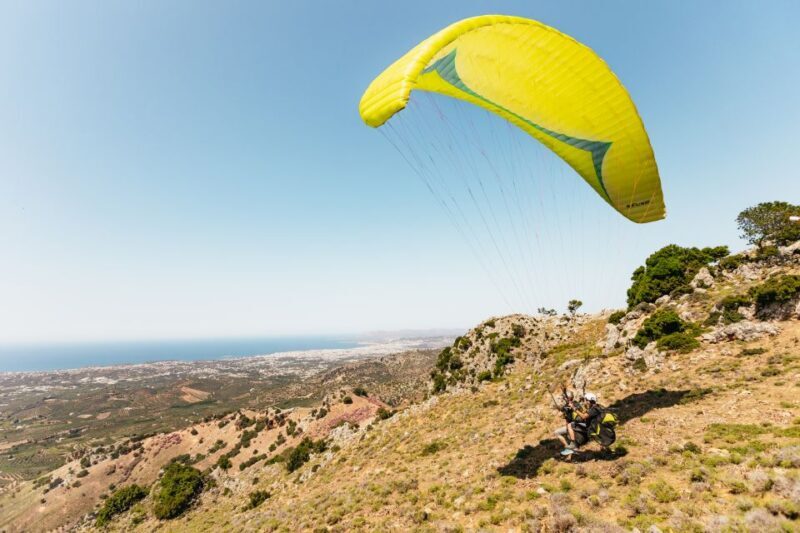 Chania: Tandem Paragliding Flight in Crete - FAQ