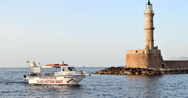 Chania Town: Glass-Bottom Boat Cruise to Thodorou & Lazareta - Practical Tips for Your Trip