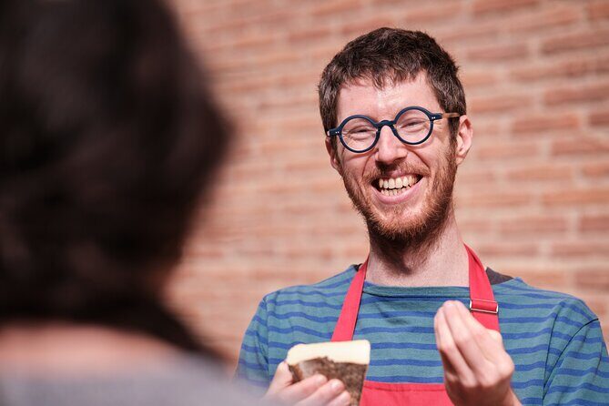 Cheese food-tour through downtown Toulouse - Notre Dame de La Dalbade: The Pink City and Its Flavors