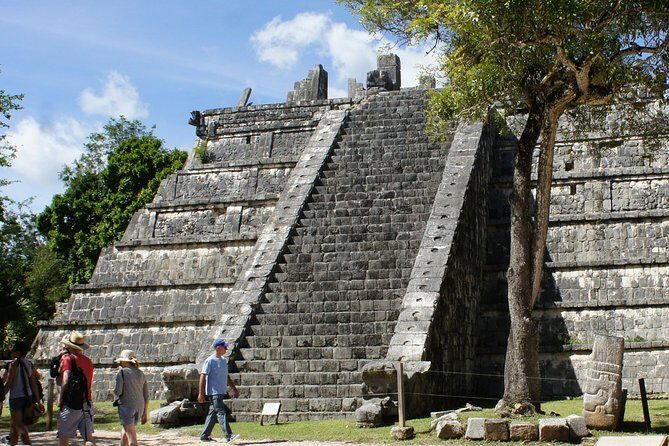Chichen Itza Day Trip with Lunch, Valladolid & Cenote PICK UP - Ik Kil Cenote Swim  