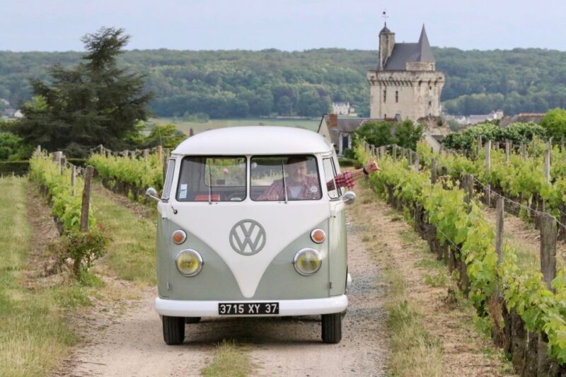 Chinon Vintage Tour: Tour the town in a Combi VW - Key Points