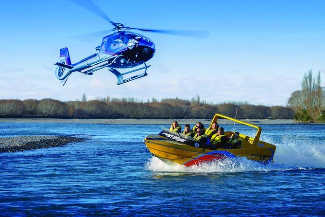 Christchurch Heli-Jet - Helicopter and Jet Boat - Key Points
