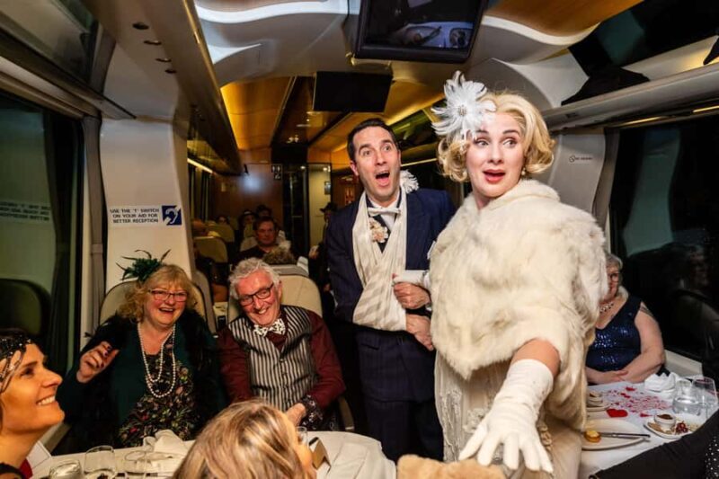 Christchurch: Murder Mystery Dinner Theatre Train Experience - Key Points