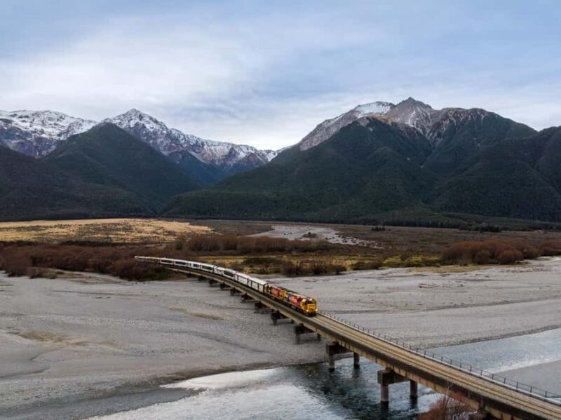 Christchurch to Franz Josef 1 Way Tour inc TranzAlpine Train - The Itinerary in Detail: What to Expect from Start to Finish
