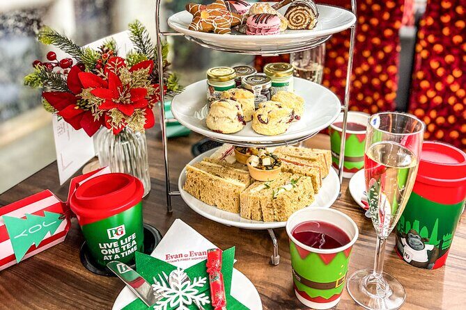 Christmas Lights Afternoon Tea Bus Tour - Key Points