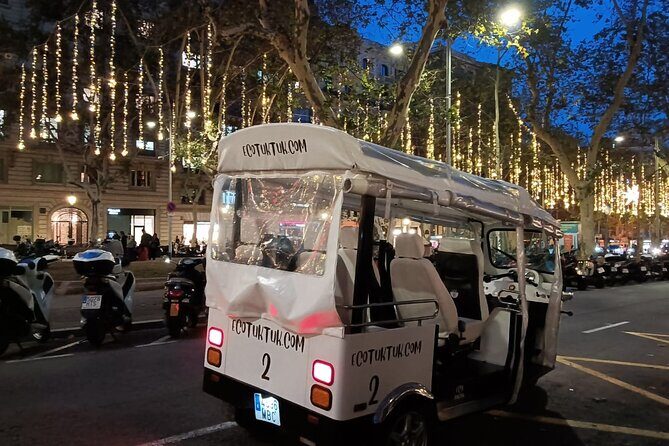 Christmas Lights Tour of Barcelona in Private Eco Tuk Tuk - Pricing and Value