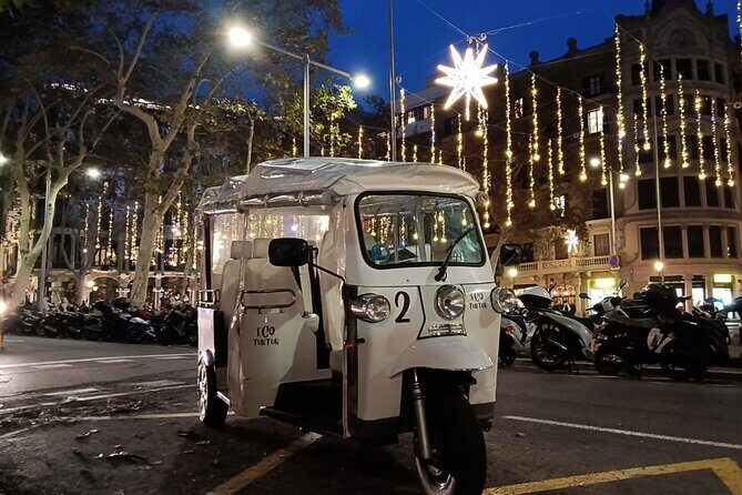 Christmas Lights Tour of Barcelona in Private Eco Tuk Tuk - Authentic Experiences & Reviewer Insights