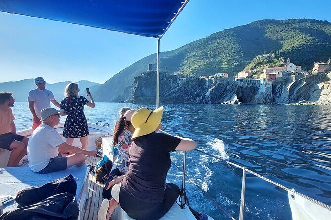 Cinque Terre tour with a traditional ligurian gozzo from Monterosso - Key Points