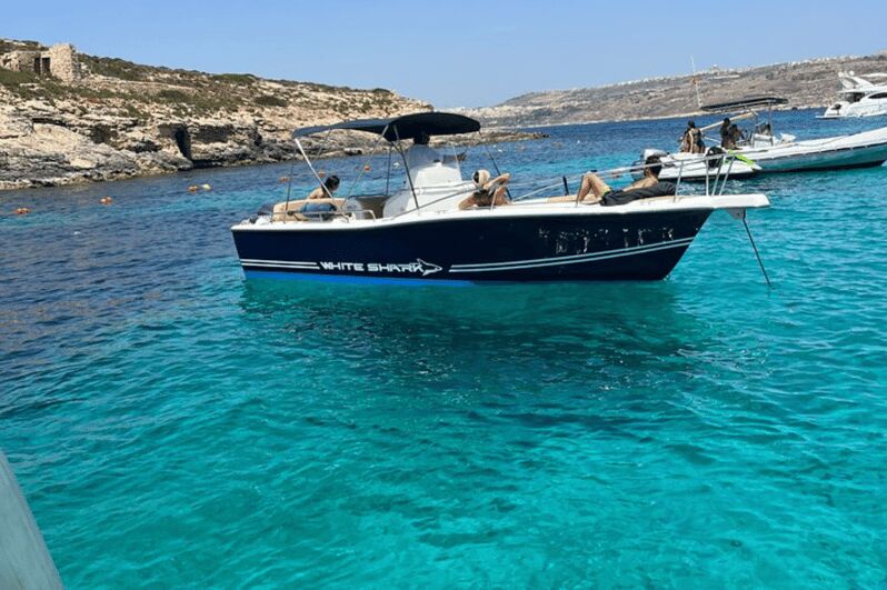 Cirkewwa/Mgarr: Blue and Crystal Lagoon Private Boat Charter - In The Sum Up