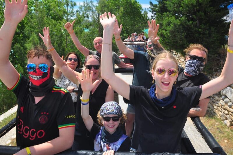 City of Side: Jeep Safari & Green Lake Boat Trip with Lunch - Key Points