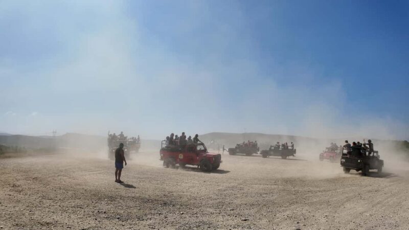 City of Side: Jeep Safari with Lunch and Catamaran Cruise - FAQs