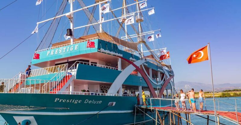 City of Side: Sightseeing Cruise w/ Swim Stops & Foam Party - Key Points