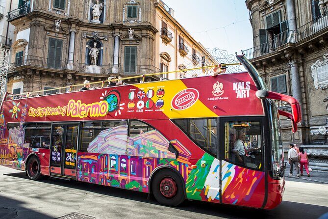 City Sightseeing Palermo Hop On Hop Off Bus Tour - Key Points