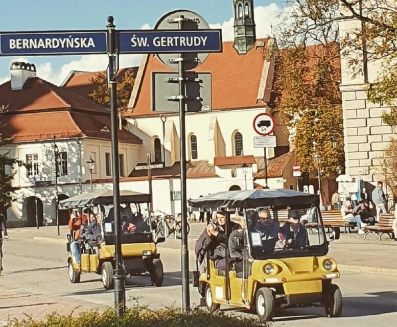 City Tour Cracow , golf car . Private full tour !! - Key Points