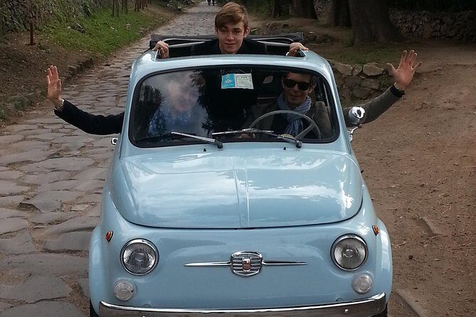 Classic Fiat 500 Rental in Rome - Key Points