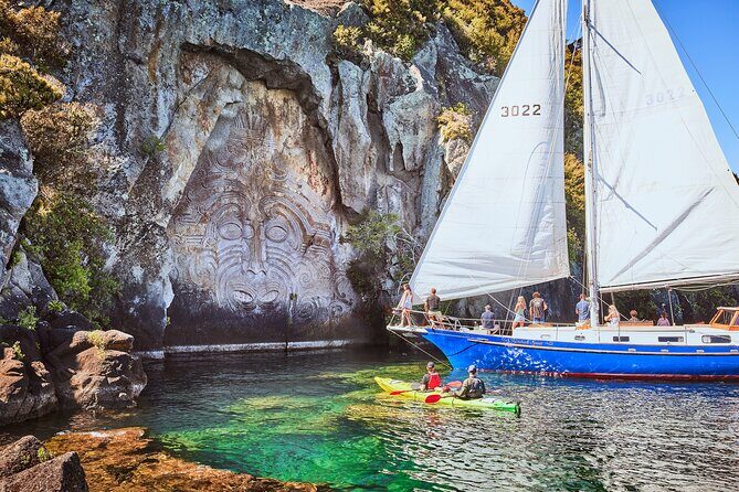 Classical Sailing - Mori Rock Carvings -Taupo Sailing Adventures - Key Points