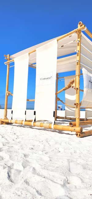Clearwater: Daydreamer's Luxury Bamboo Cabana Rental - Duration and Timing