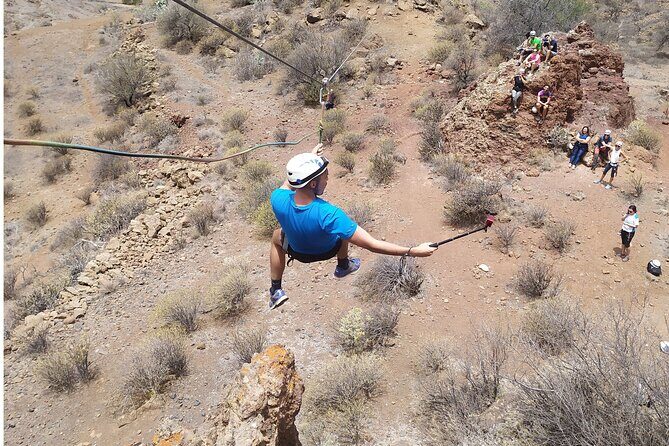 Climbing + Zipline + Via Ferrata + Cave. Adventure route in Gran Canaria - FAQ