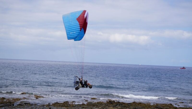 COAST: Fly over the coasts of Tenerife by Paratrike! (20min) - Key Points