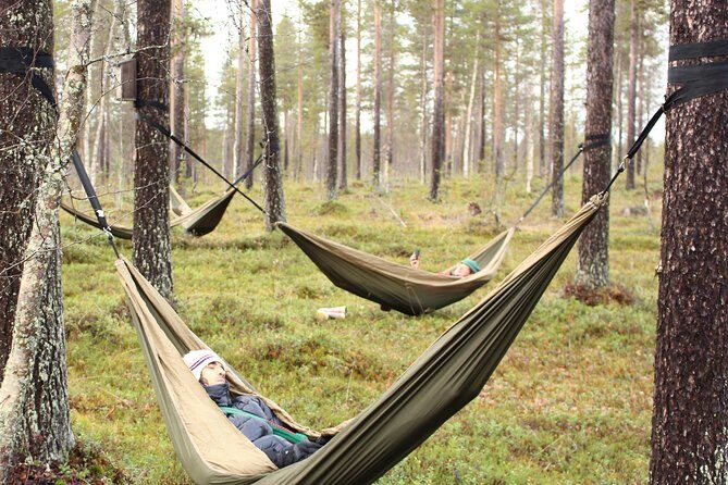 Cocooning in the HaliPuu forest: The ultimate Arctic hammock relaxation - FAQs  