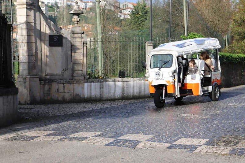 Coimbra: TukTuk Adventure. Local and multilingual host. Hotel pickup. - The TukTuk Experience: Comfort, Convenience, and Fun