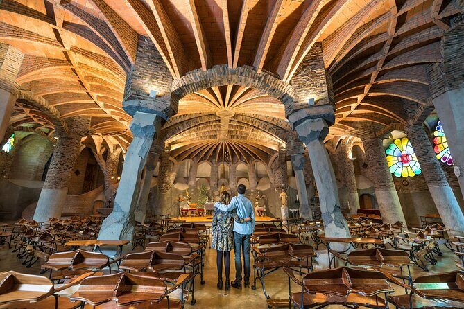 Colonia Guell & Gaudi's Crypt Admission Ticket with Audioguide - Key Points