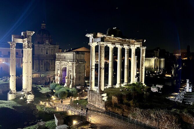 Colosseum and Roman Forum Sightseeing Area Night Walking Tour - A Deep Dive into the Nighttime Rome Experience