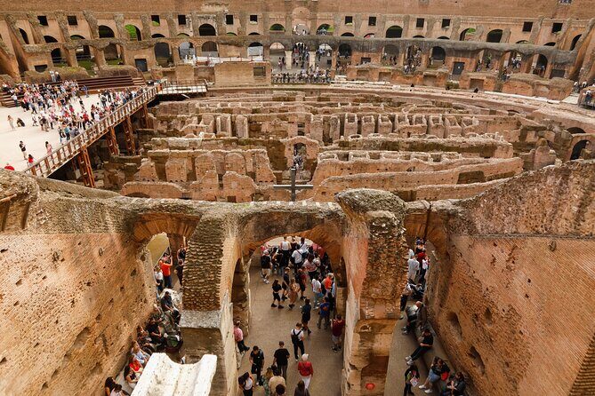 Colosseum Arena Floor, Roman Forum and Palatine Hill Guided Tour - Key Points