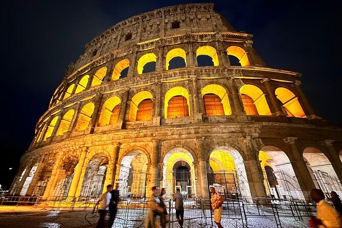 Colosseum Night Tour with Underground access - Key Points