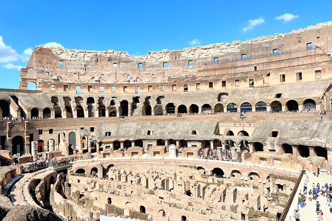 Colosseum, Roman Forum & Palatine with AudioGuide + Arena Option - Key Points