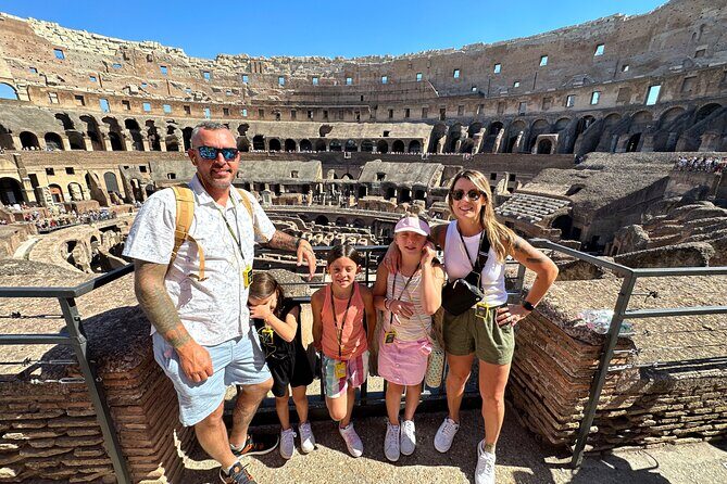 Colosseum Tour for Kids and Families with Roman Forum And More! - Key Points