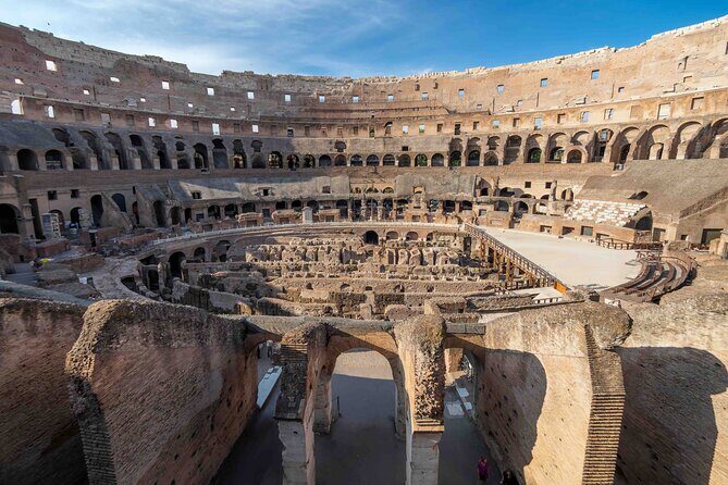 Colosseum Underground All Access Tour with Roman Forum - Visit the Colosseum’s Underground Chambers and Arena Floor