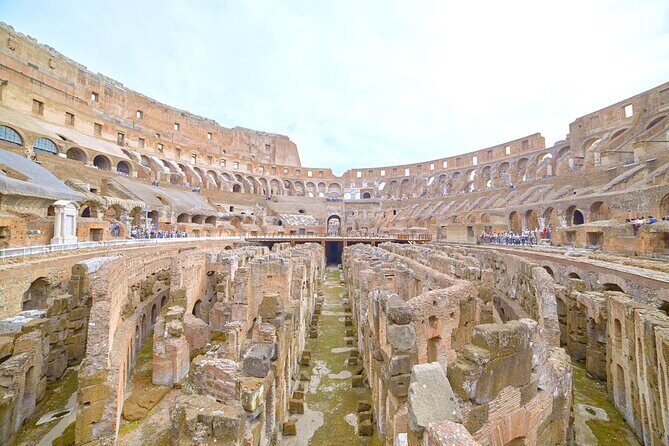 Colosseum Underground Arena & Ancient Rome Tour Max 6 People - Key Points