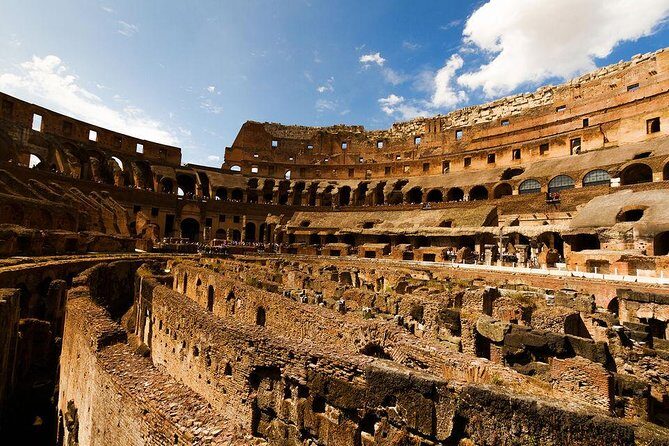 Colosseum Underground Tour With Arena Floor: Vip Experience - Key Points