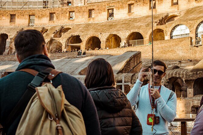 Colosseum with Arena, outside Forum & Trevi Fountain Group Tour - FAQ