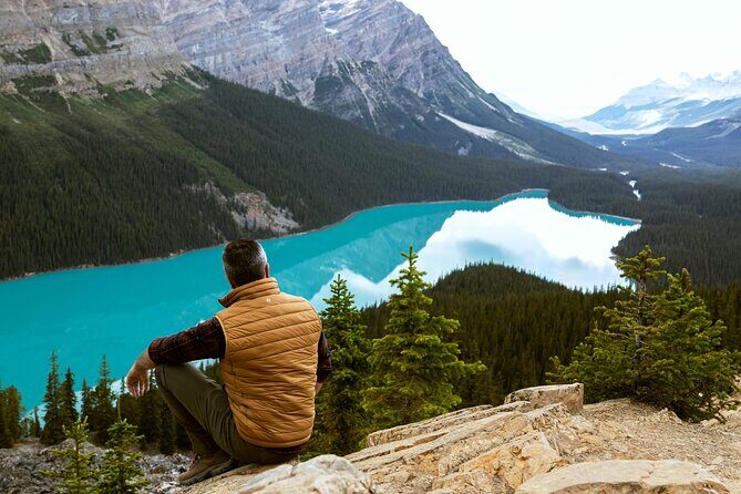 Columbia Icefield Bow Lake Peyto Lake Day Tour - Crowfoot Glacier - A Glacial Marvel