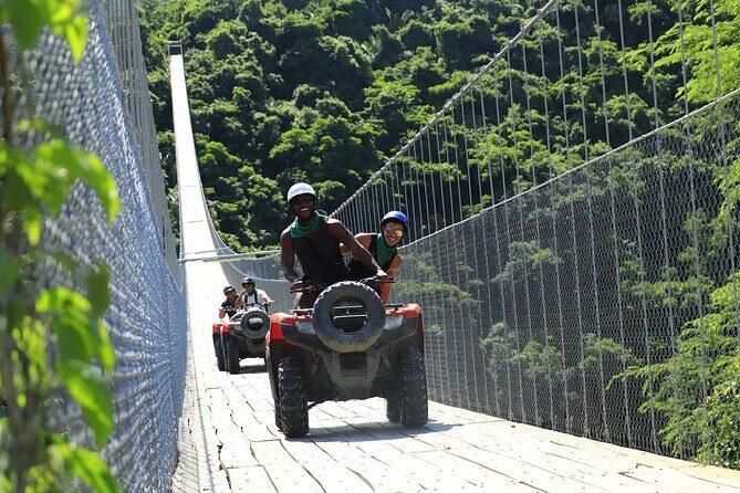 Combo ATV Jorullo Bridge + zip lines + mule ride - Key Points