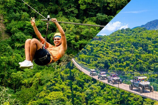 Combo RZR Zip Lines and Mule Ride Jorullo Route - Key Points