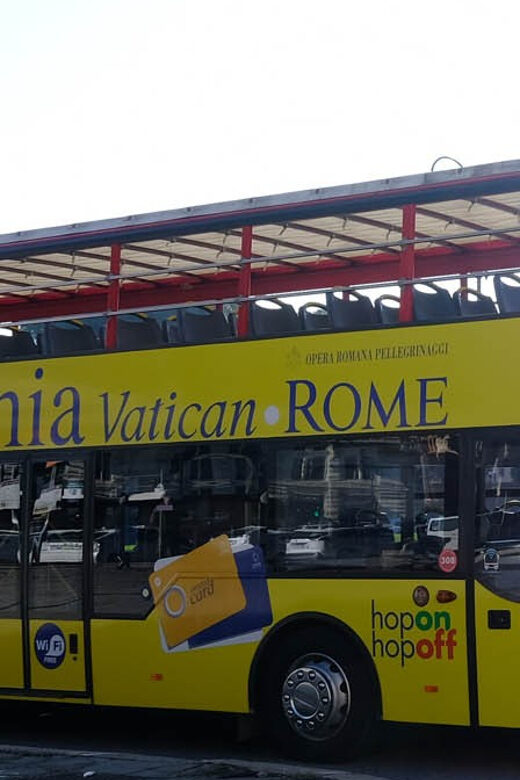 Combo Ticket Rome: Vatican & Rome Hop-On Hop-Off Bus - Key Points