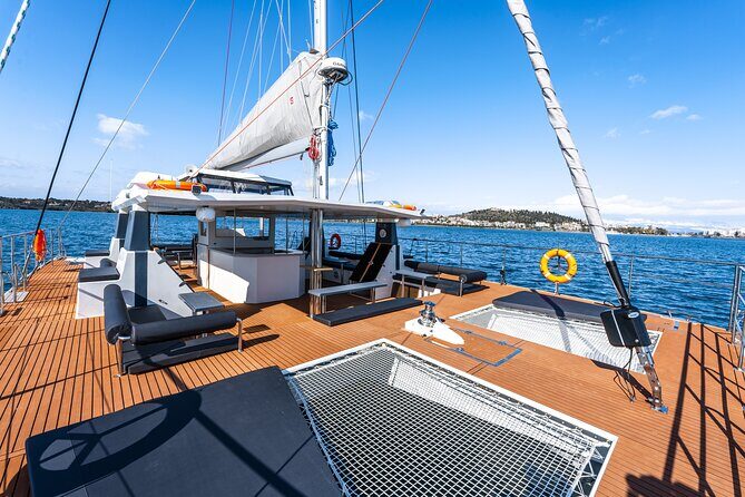 Comfort Max Catamaran Caldera Cruise with BBQ and Drinks - The Sum Up