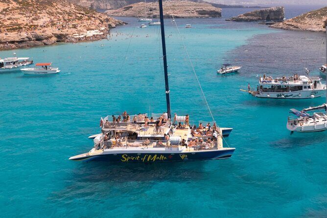 Comino Blue Lagoon Prime Catamaran Tour with All Inclusive - Malta’s Comino Blue Lagoon Prime Catamaran Tour with All Inclusive: A Detailed Look