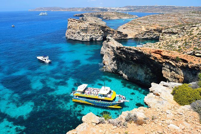 Comino Island: including Blue Lagoon, Crystal Lagoon & sea caves - The Sum Up