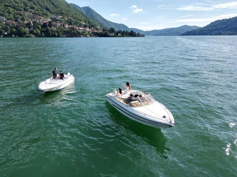 COMO LAKE : 1hr Private Boat Tour with skipper - Key Points